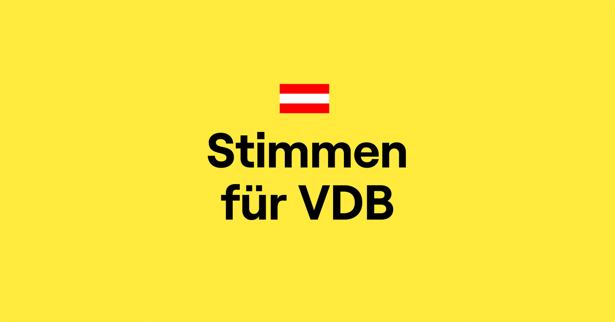 Stimmen für VDB